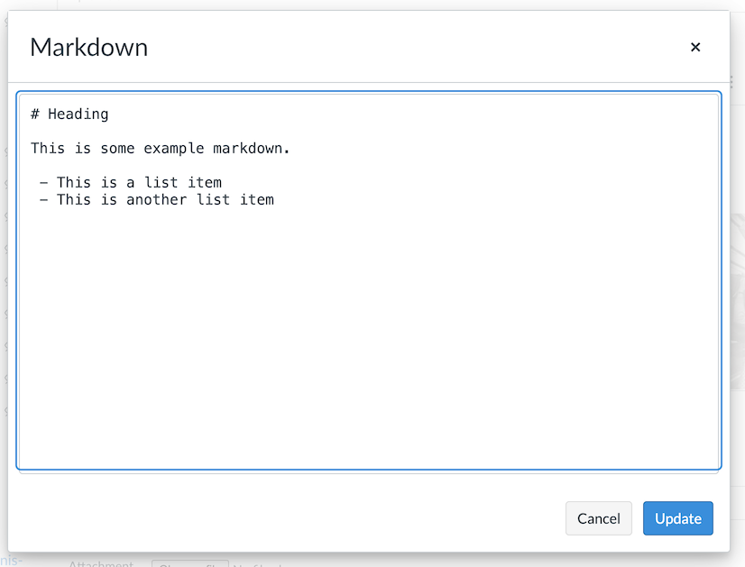 Markdown Editor Support Markdown Editor Support